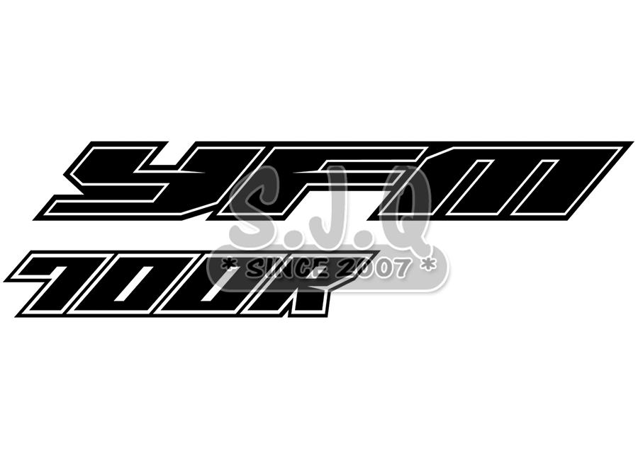 Sticker quad yamaha YFM 700R 4 | boutique en ligne autocollant et ...