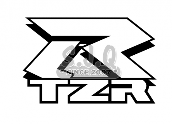 Sticker moto YAMAHA TZR R | boutique en ligne autocollant et sticker ...